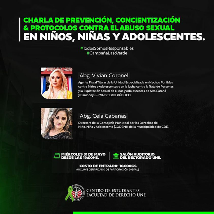 Une Preparan Charla Sobre Abuso Sexual En Niños Niñas Y Adolescentes